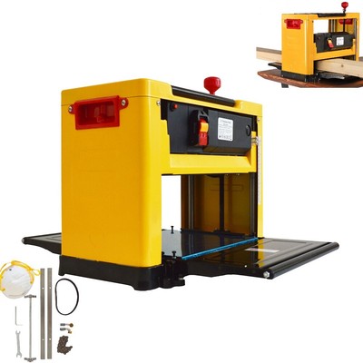 13" Woodworking Thickness Planer Wood Press Planer Automatic Feeding ...