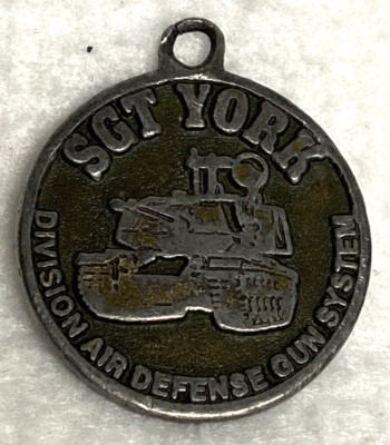 AUTHENTIC FORD AEROSPACE SGT YORK KEY FOB MEDALLION,ROBOT AIR DEFENSE ...