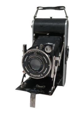 Adoz Prontor II 2 Camera leather case Germany Calmbach Gauthier black ...