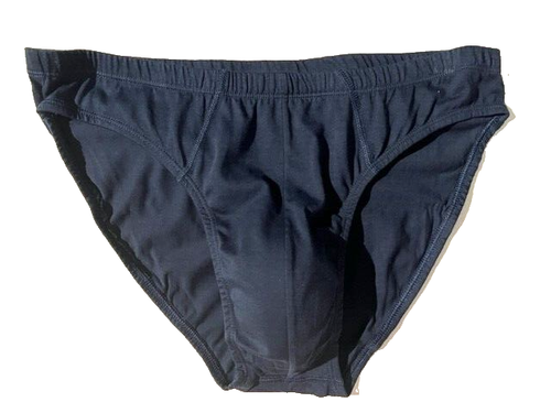New vtg SIMPLY STYLED by Sears Men Navy Blue Cotton Bikini Brief ...