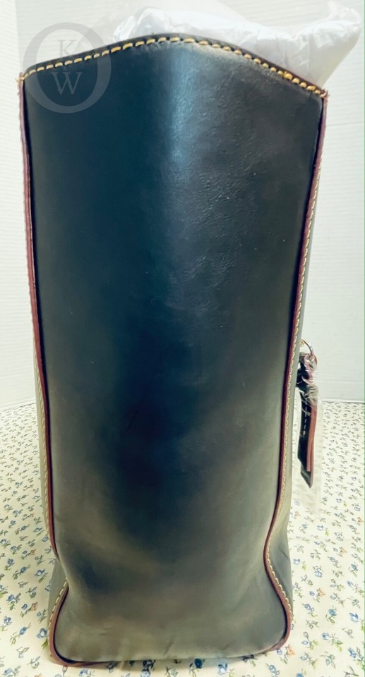 NWT*Dooney & Bourke *Navy*Florentine Leather*Ashton*Tote*Purse* 20320G ...