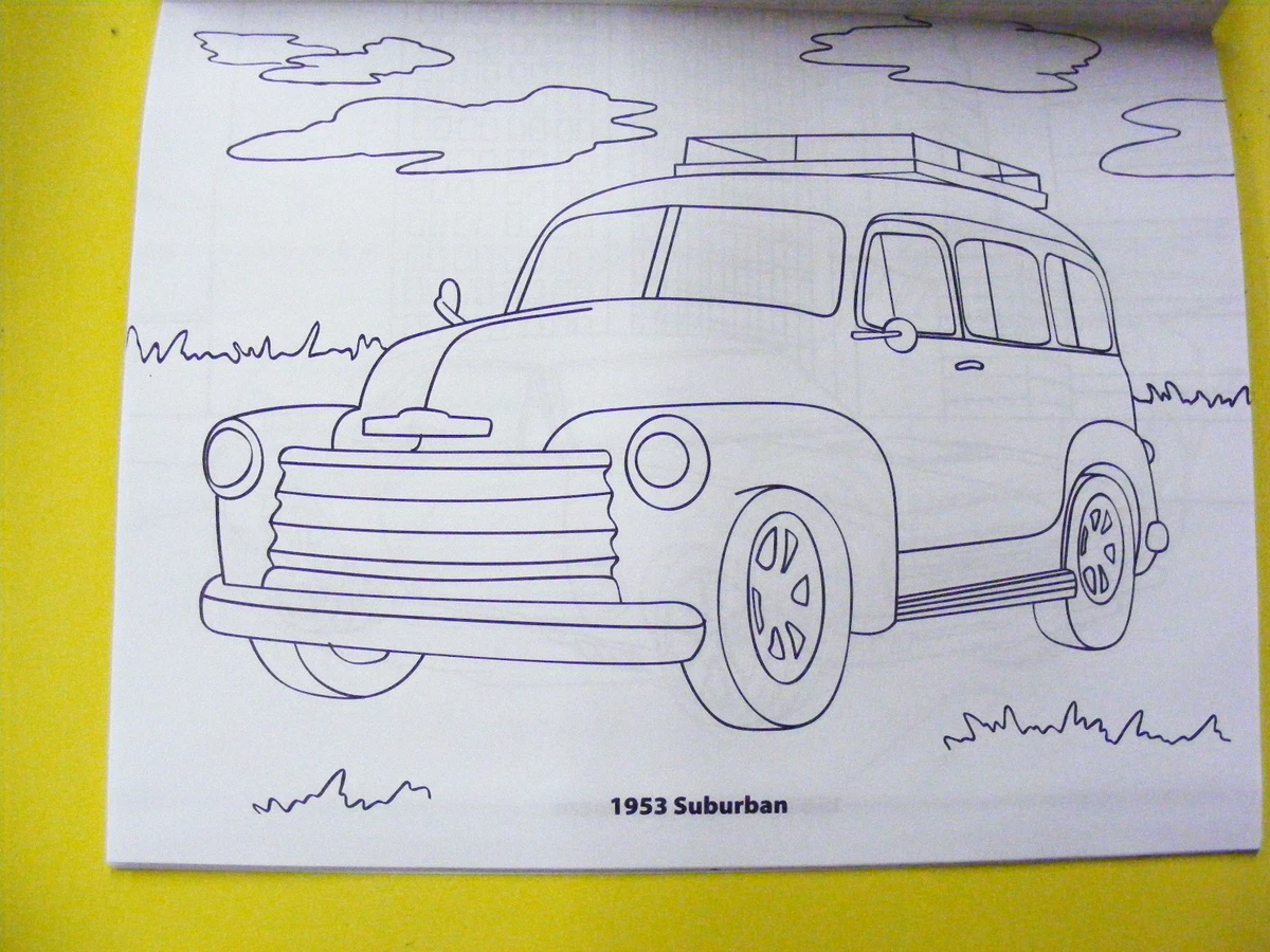 Chevy Impala Coloring Pages