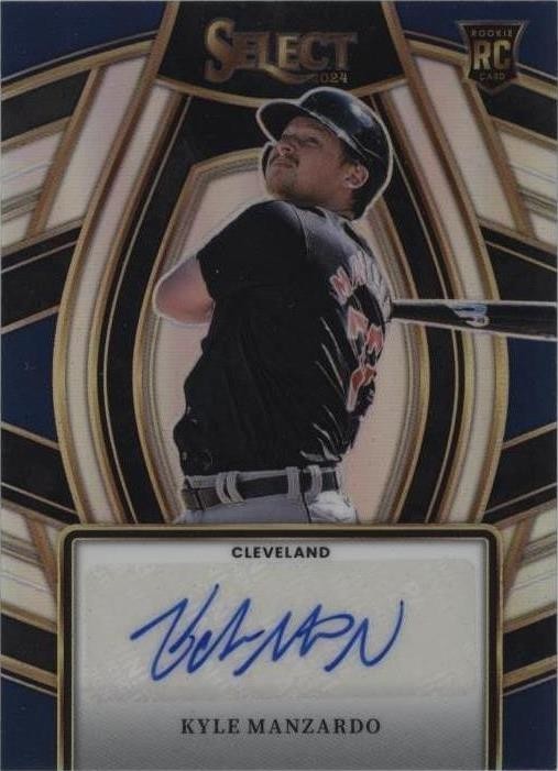 2024 Panini Select - Signature Selections Kyle Manzardo #SS-KM (AU, RC ...