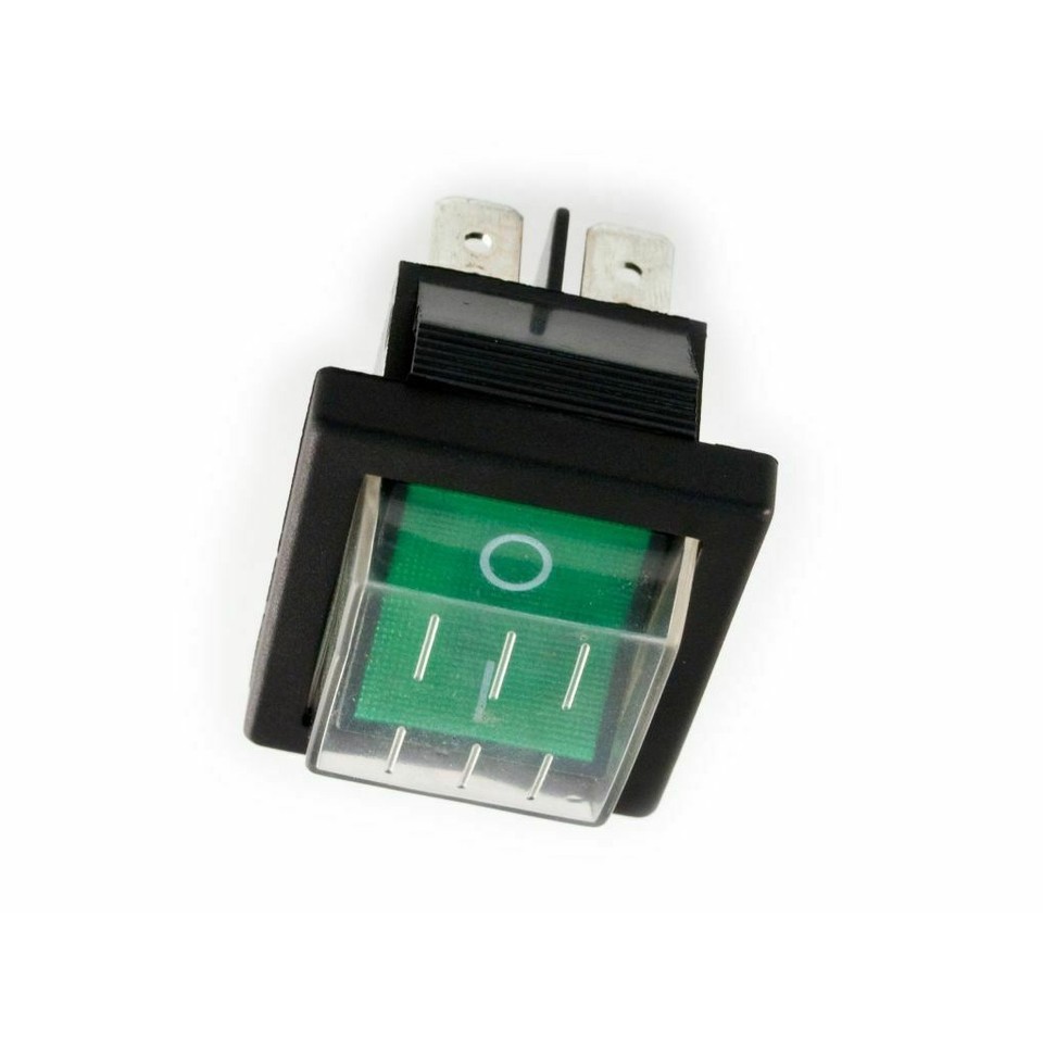 Appliances Rocker Switch With Waterproof Cover ON/OFF 4 Pins 16A 250VAC ...