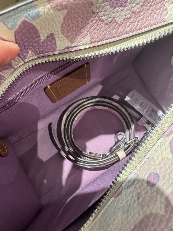 Coach CBM08 Maggie Small Tote Bag With Floral Print | eBay