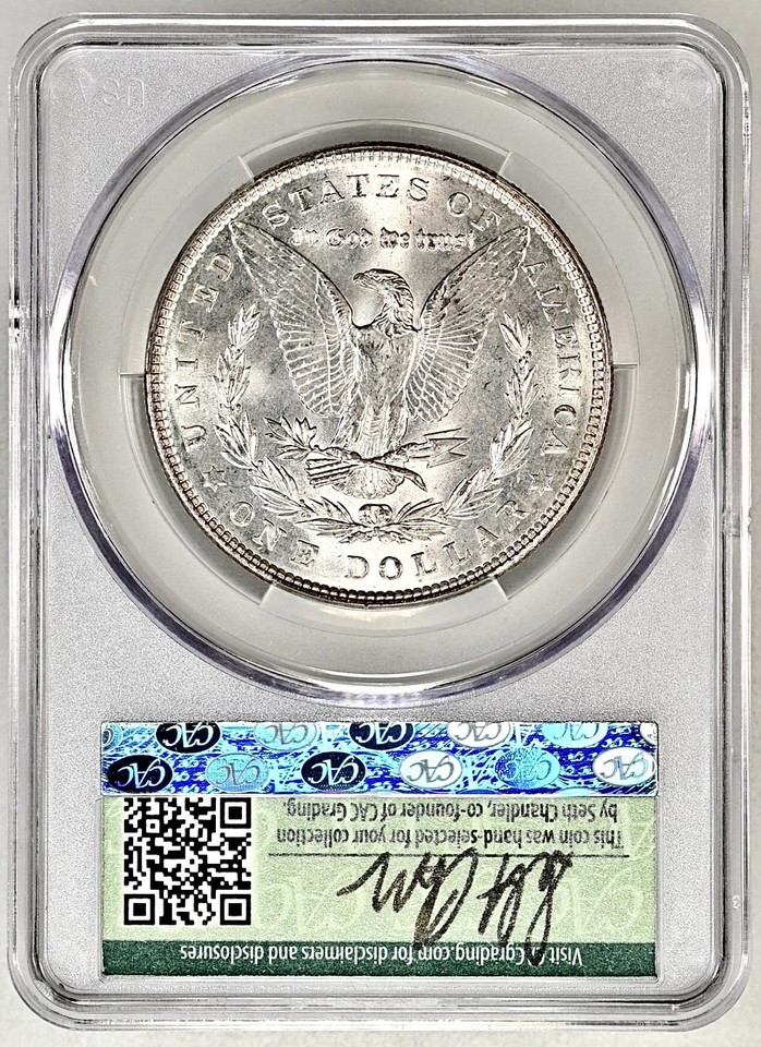 1903 MORGAN SILVER DOLLAR CACG MS63 GREAT EYE APPEAL WITTERBRICK | eBay