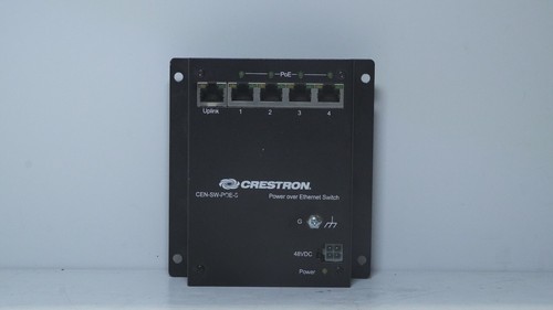 Crestron CEN-SW-POE-5 5-Port PoE Ethernet Switch | eBay