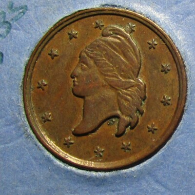 CIVIL WAR TOKEN. ERROR COIN. The face rim shows DDO. | eBay