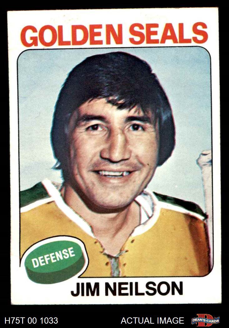 1975 Topps #270 Jim Neilson Golden Seals 6.5 - EX/MT+ | eBay