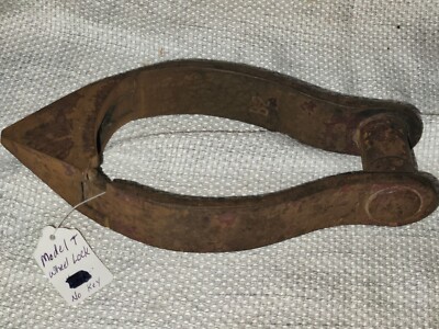 Antique Ford Model T Wheel Lock No Key | eBay