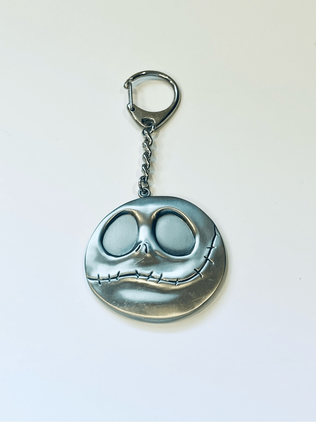 The Nightmare Before Christmas Jack Skellington Metal Keychain Tim ...