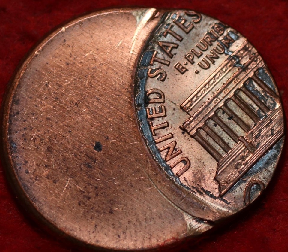 Uncirculated Red Off Center Lincoln Memorial Cent Error | eBay