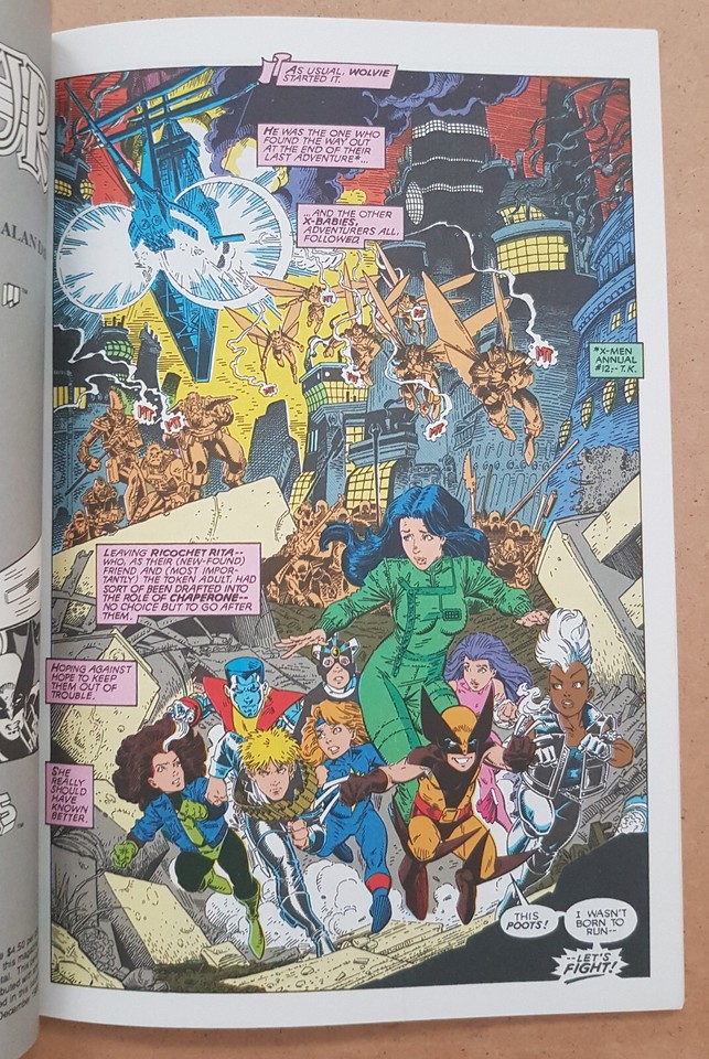 Excalibur Mojo Mayhem (Vol. 1) #1 - MARVEL Comics - Dec 1989 - FINE 6.0 ...