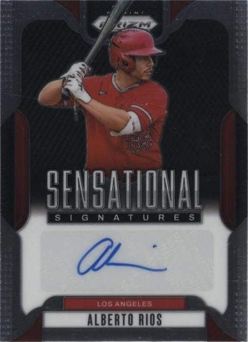 2025 Panini Prizm - Sensational Signatures Alberto Rios, Alberto Rios # ...