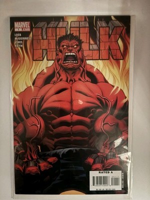2008 MARVEL COMICS Hulk #1 FIRST Red Hulk Cover Appearance!!! *Read ...
