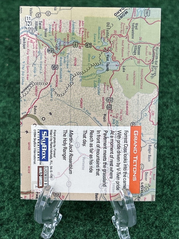 Harley-Davidson Motorcycles trading card, part of the "The Ride ...