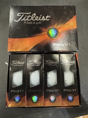 Titleist Pro V1 Golf Balls (One Dozen) White Brand New In Box (PROVIA ...