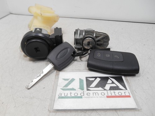 Key + Immobilizer + Door Pawl Ford Kuga I 2.0 G6DG 2009 6E5T-15607-BA ...