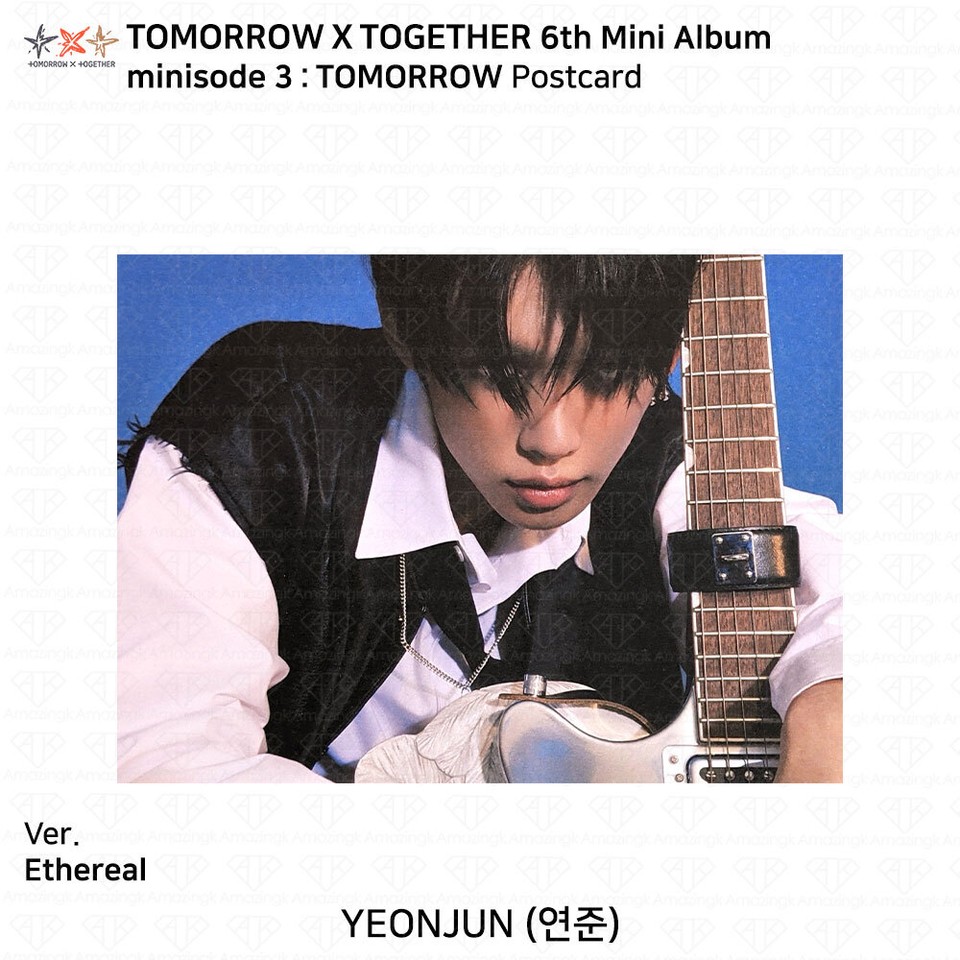 TXT Tomorrow X Together minisode 3: TOMORROW Photocard Postcard Poster ...