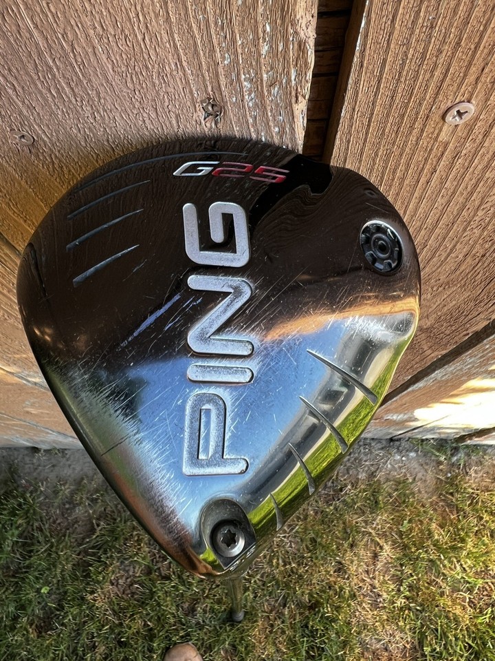 Ping G25 9.5* LH Left Handed Driver R-Flex TFC189 Shaft 47” Long | eBay