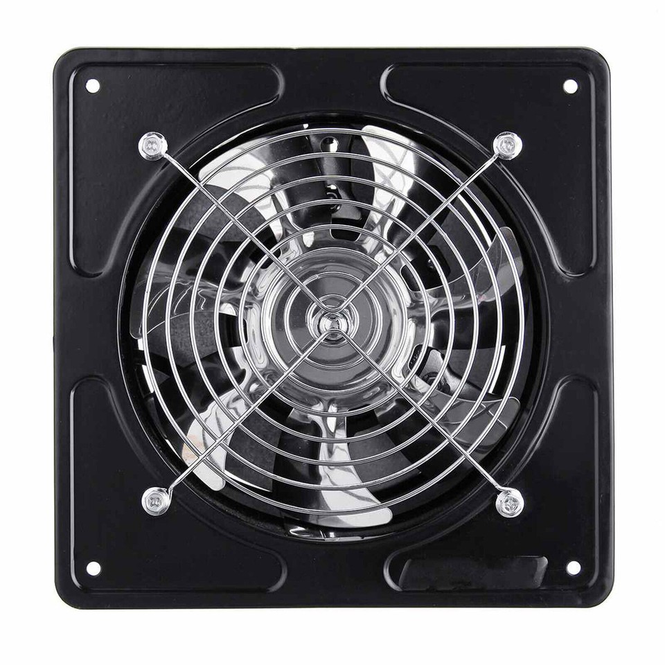 4" 6" 7" 8" 10" Exhaust Fan Ventilation Extractor Fan Wall-Mounted ...
