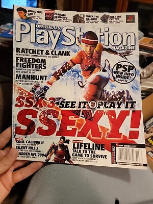 Playstation Magazine October 2003 SSX 3 | eBay