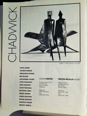 CHADWICK ART PIECES VTG ORIG 1995 ADVERTISEMENT | eBay