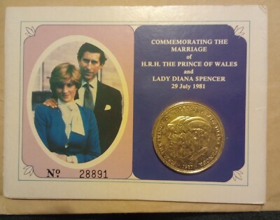 1981 royal wedding commemorative coin 24Karat Gold | eBay