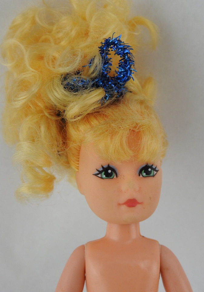 Vintage 1980s Creata 1985 7" Doll Cowgirl Girl Pony Gals Dixie Blonde ...