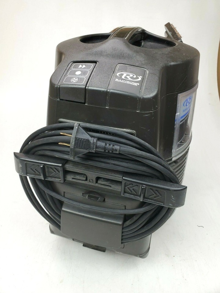 Rainbow E2 Type 12 Vacuum Black Canister Vacuum Cleaner w/Motorized ...