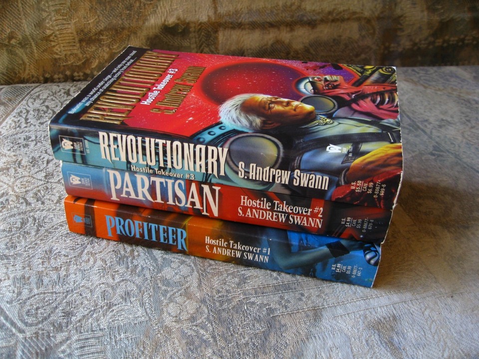 S. Andrew Swann - Hostile Takeover. Complete Set. Books 1-3 - paperback ...