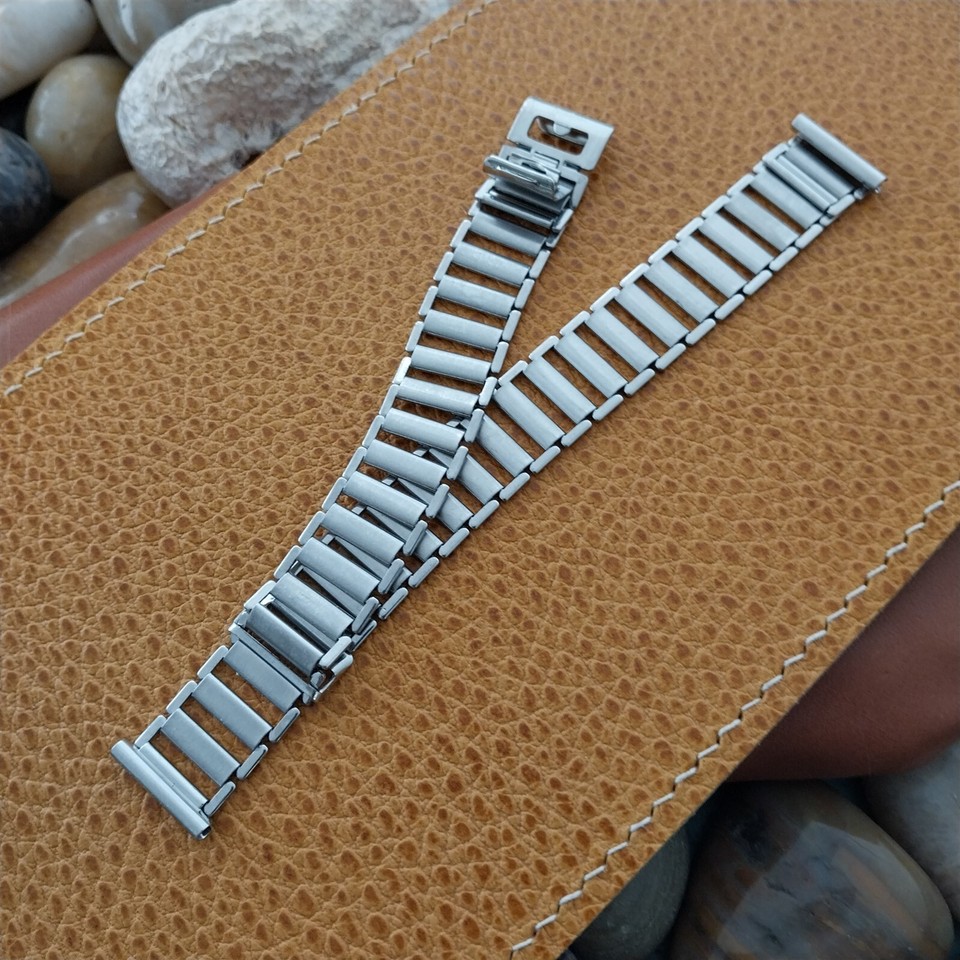 Vintage 1940s 16mm Forstner Adjustit Bamboo Military nos Unused Watch ...