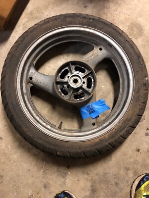 Suzuki GS500 GS 500 89-00 Rear Wheel Tire Rim Gray (MT3.50X17) 64111 ...