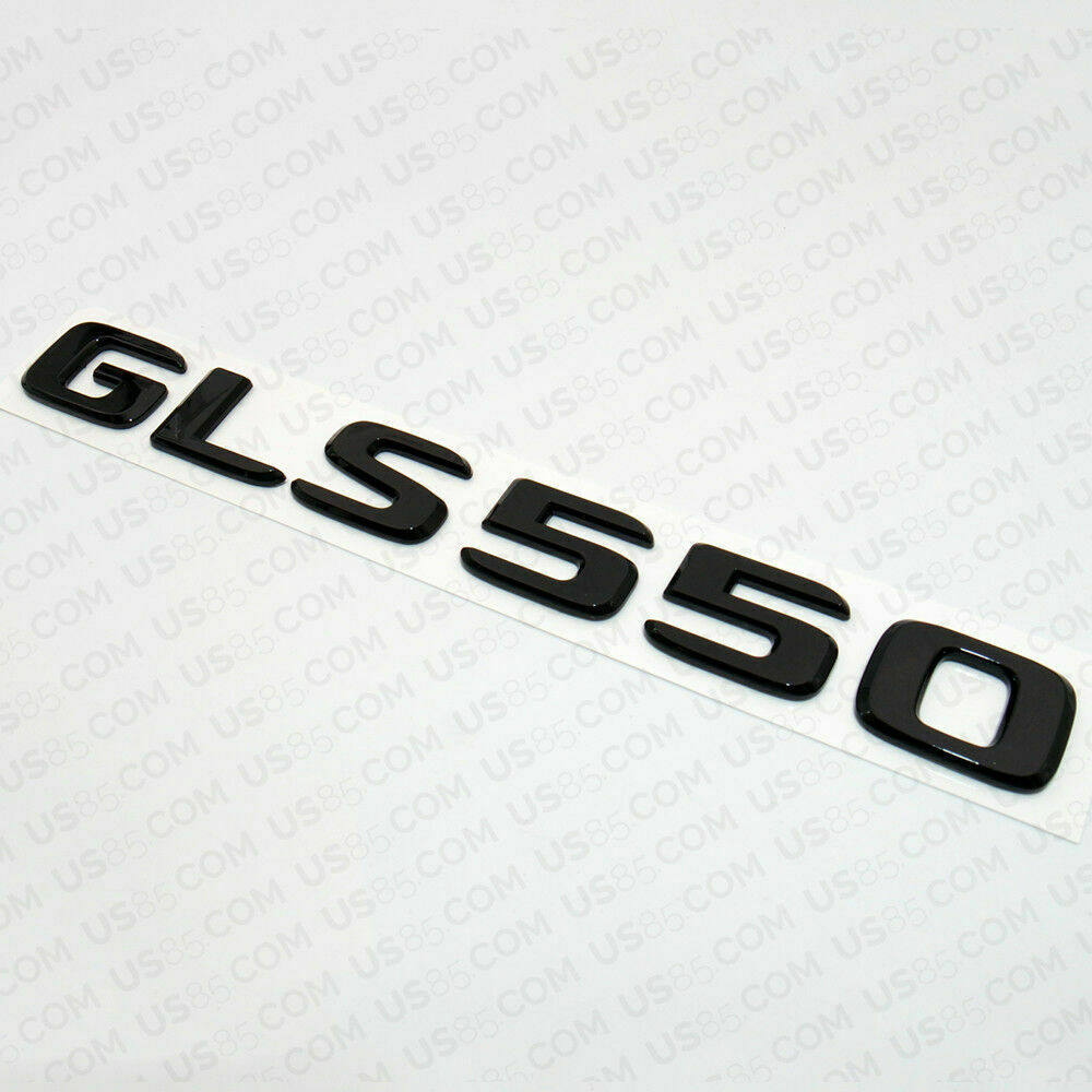 NEW GLS500 GLS-Class Car Adhesive lettering Emblem Badge Sticker Matt ...
