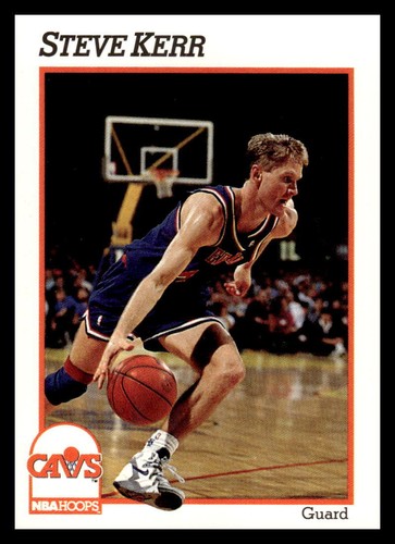 Steve Kerr 1991-92 Hoops #350 Cleveland Cavaliers Basketball Card | eBay