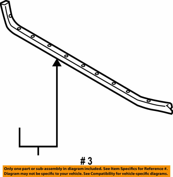 53381-0C020 Toyota Seal, hood to radiator support 533810C020, New ...