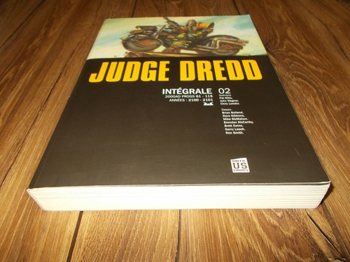 BD JUDGE DREDD INTEGRALE VOLUME 2 / PREMIERE EDITION / SOLEIL / TBE | eBay