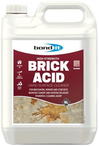 Brick Cleaner For Cleaning Brick, Mortar Cement Cleaner 5 Litre High ...