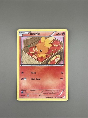 Torchic Rc5rc25 Legendary Treasures Radiant Collection Holo Ebay