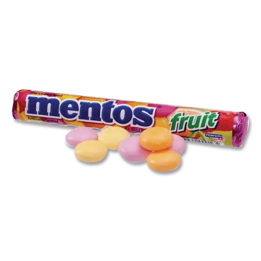 Mentos 4181 1.32 oz Chewy Mints - Mixed Fruit (15/BX) New | eBay