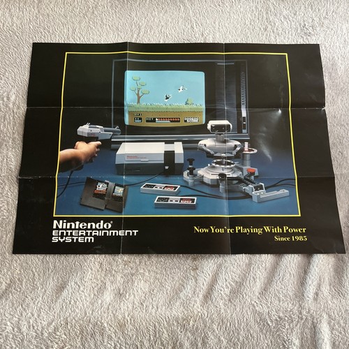 NES Classic Edition Double Sided Start Up Instructions Manual Themed ...