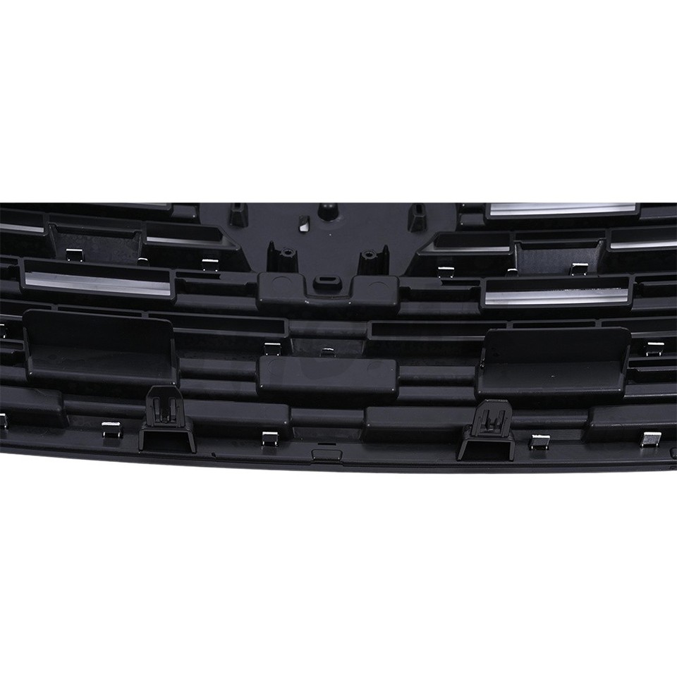 For 2024-2025 Nissan Rogue Front Grille Chrome Black W/O Camera Hole ...