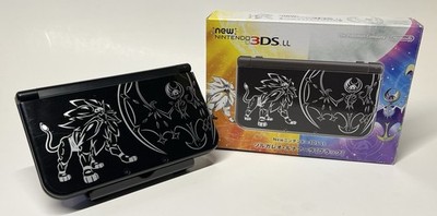 Nintendo New 3DS XL, Duel IPS Screens, Solgaleo & Lunala Black, 128GB ...