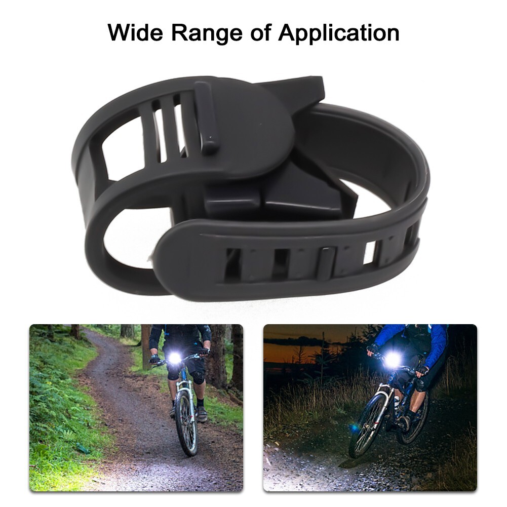 6pcs/set Mount Holder LED Flashlight Light Torch Clips 360 Degree Fits ...