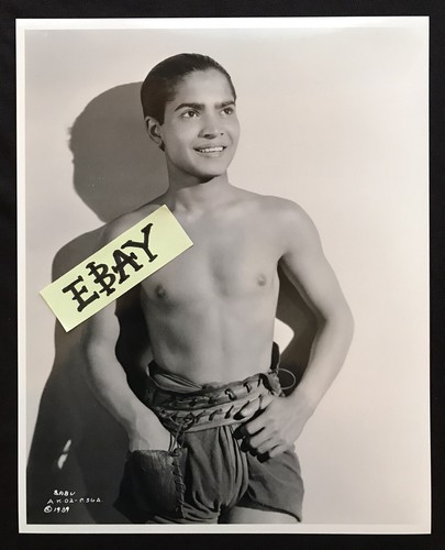 SABU photo DASTAGIR shirtless Thief Of Bagdad Indian Elephant Boy in ...