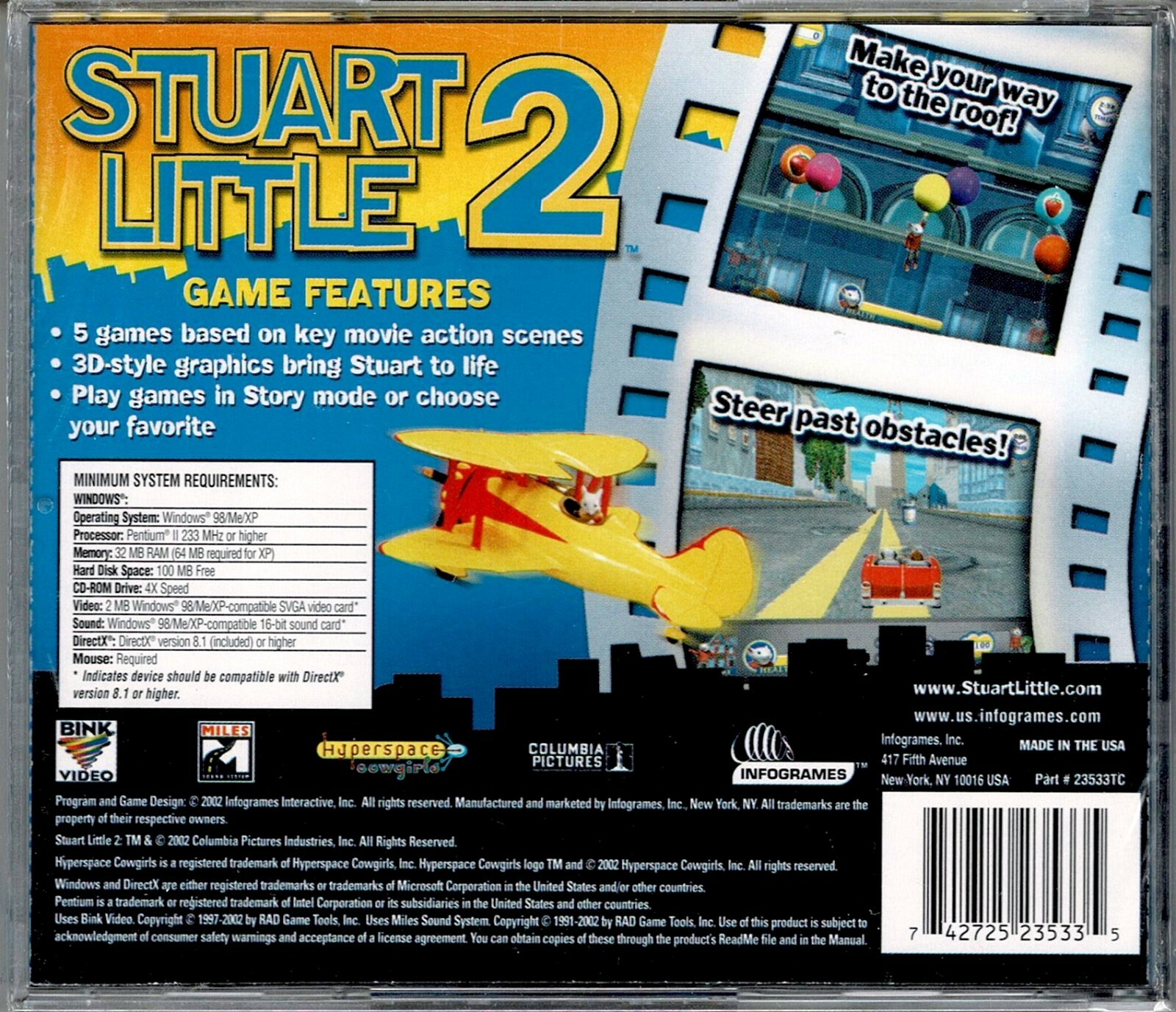 Stuart Little 2 (PC, 2002) for sale online | eBay