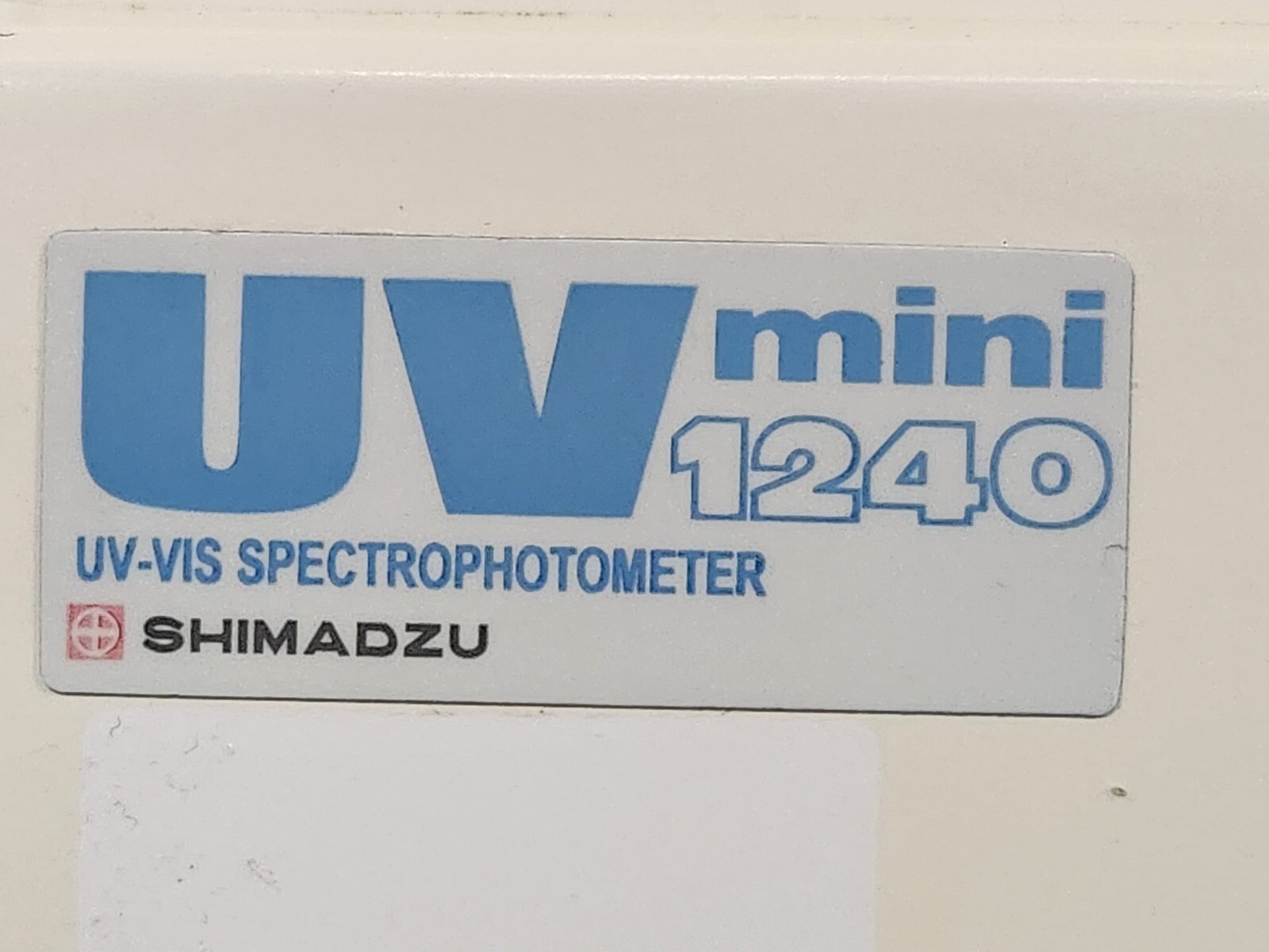 Shimadzu UV mini-1240 UV-VIS Spectrophotometer Car No 206-89175-92 | eBay