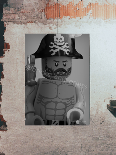 LEGO Pirate Giga Chad Meme Poster - Custom Print - A2 Size | eBay Australia