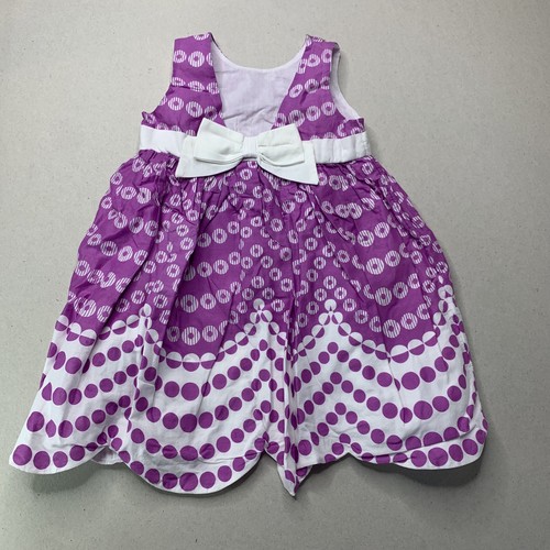 Girls size 0, Gymboree, purple & white cotton summer dress, GUC | eBay ...