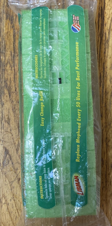 Libman Gator Mop Refill Super Absorbent #03021 New In Ripped Packaging ...